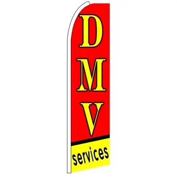 DMV - Advertising Feather Flag Banner